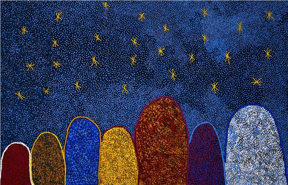 Delores Miller | Seven Sisters Dreaming (2021) | MutualArt