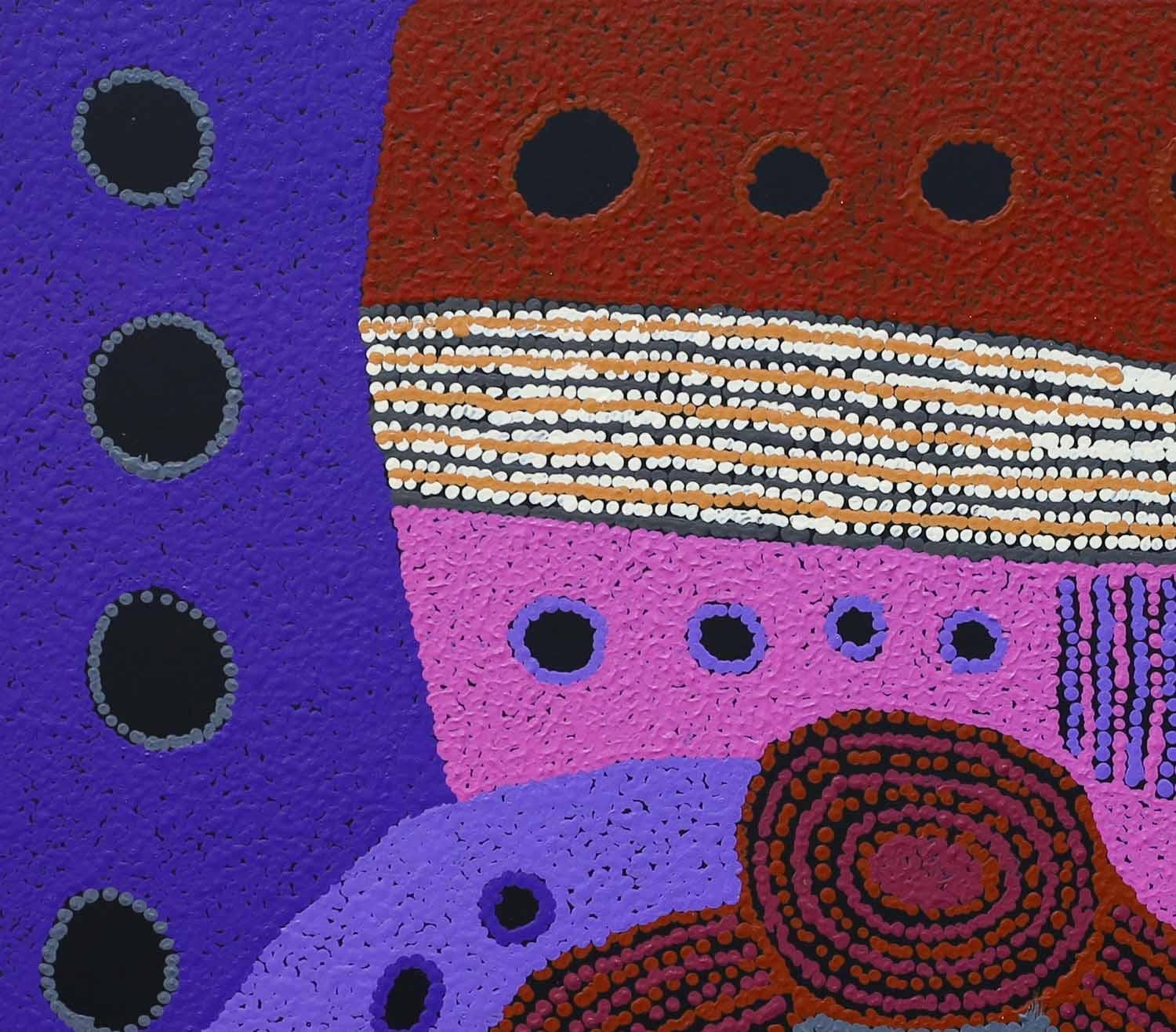 Gail Napangardi | Bush Onion Dreaming (2022) | MutualArt