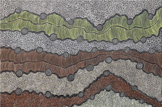 Marcia Turner Petyarre | Body Paint (2021) | MutualArt