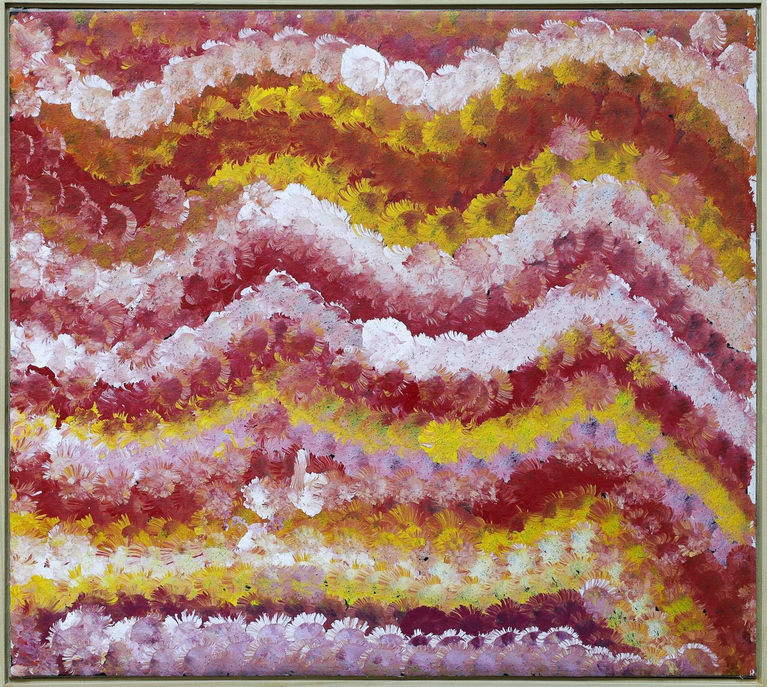 Emily Kame Kngwarreye | Alalgura Country (1994) | MutualArt