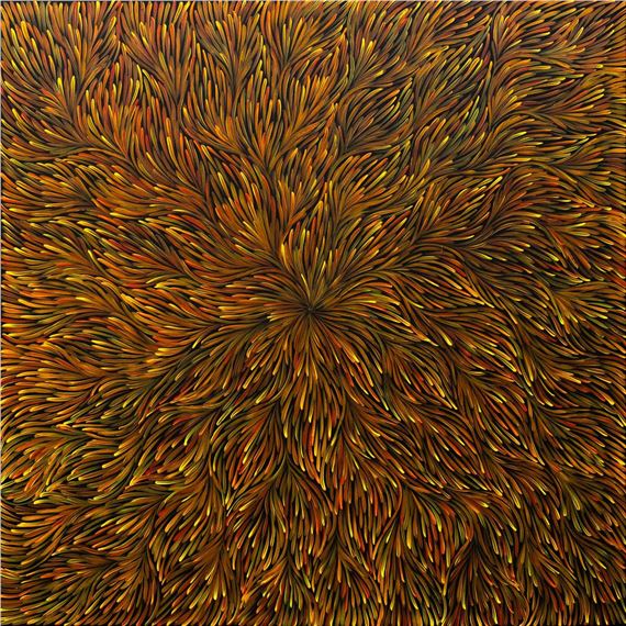 Patrick Rumble Kemarre | Bush Medicine Leaves (2021) | MutualArt