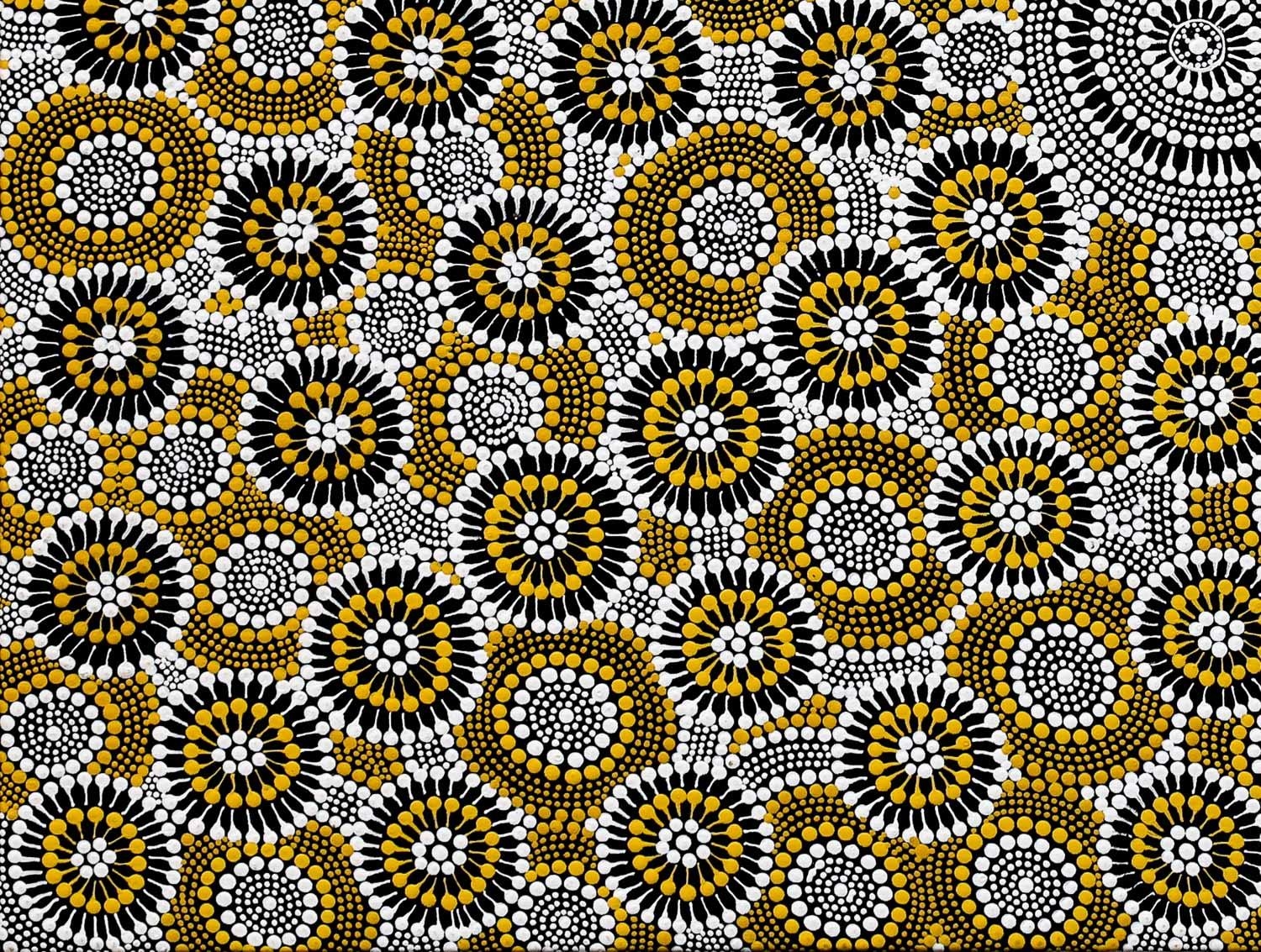 Lynette Williams Napanangka | Bush Damper Seed Dreaming (2021) | MutualArt