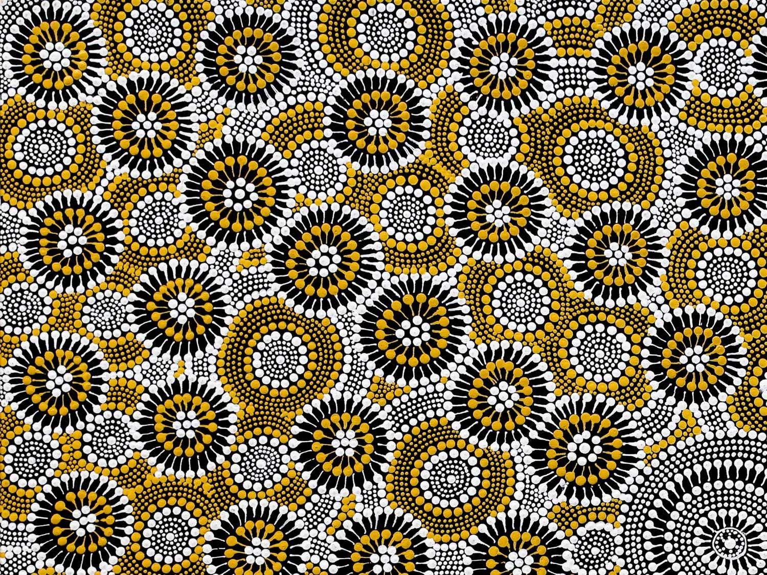 Lynette Williams Napanangka | Bush Damper Seed Dreaming (2021) | MutualArt