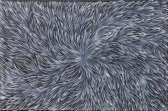 Patrick Rumble Kemarre | Bush Medicine Leaves (2021) | MutualArt