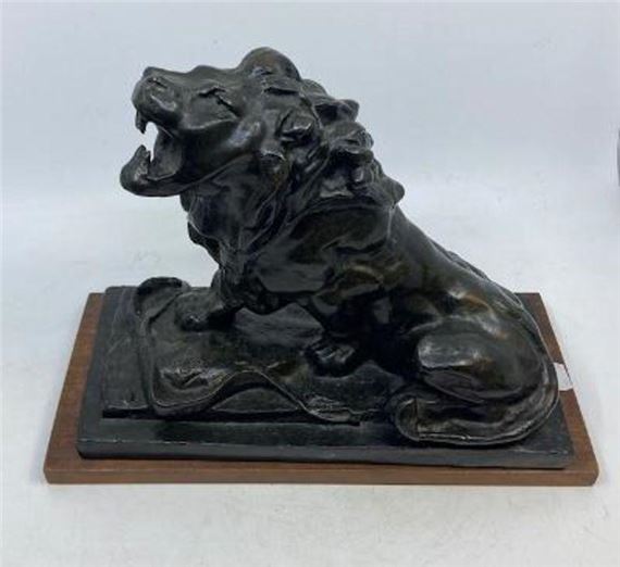 Auguste Rodin | Weeping Lion | MutualArt