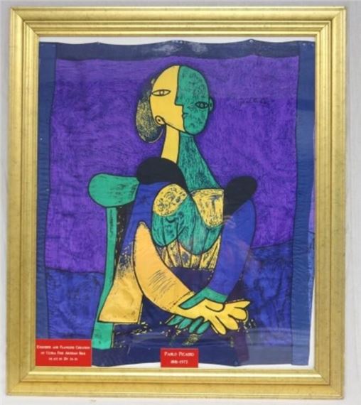Pablo Picasso | PABLO PICASSO, 1881-1973, FRAMED & GLAZED PRINT | MutualArt