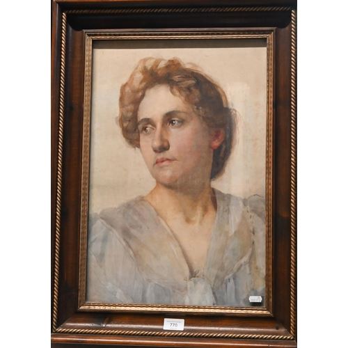 Alfred James Collister | Portrait of a lady | MutualArt