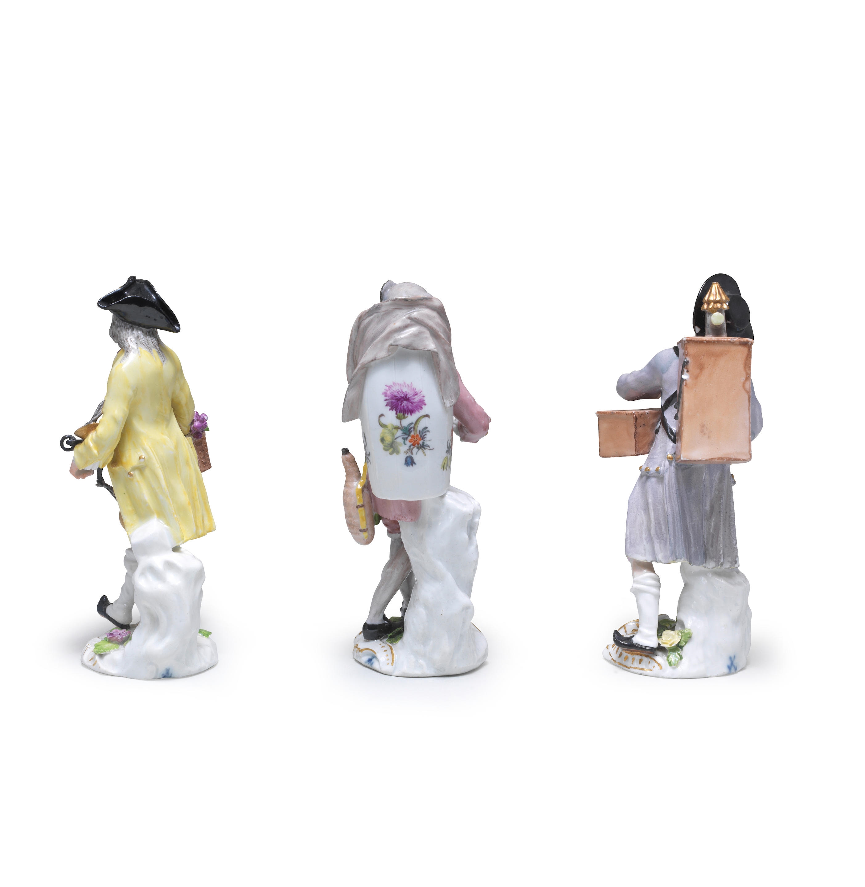 Christophe Huet | Très rare ensemble de vingt et une figurines Meissen ...