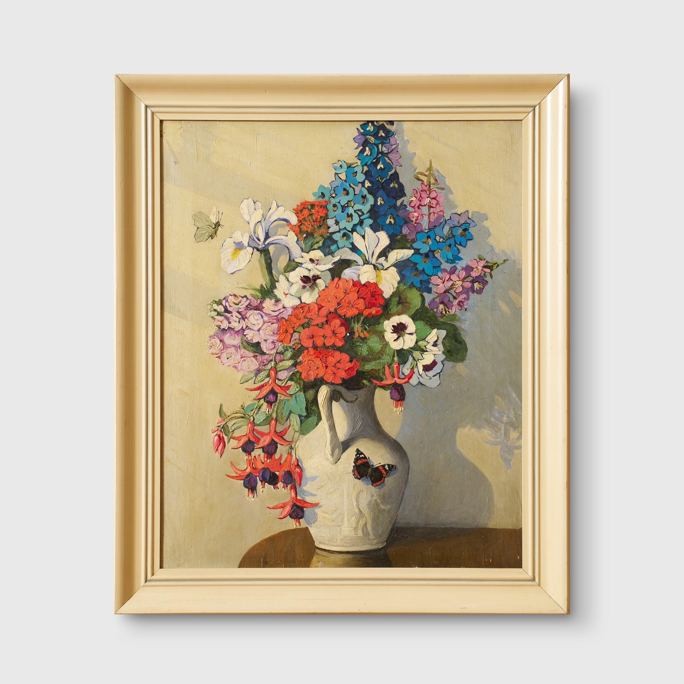 Ada May Plante | Still Life with Butterflies | MutualArt