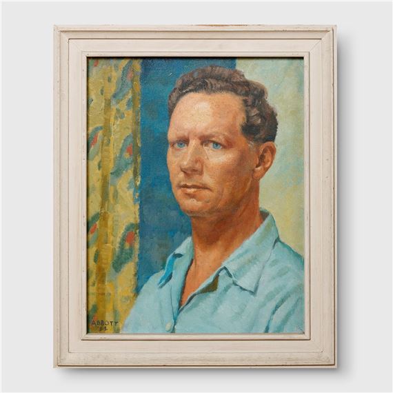 Harold F. Abbott | Self Portrait, 1954 (1954) | MutualArt