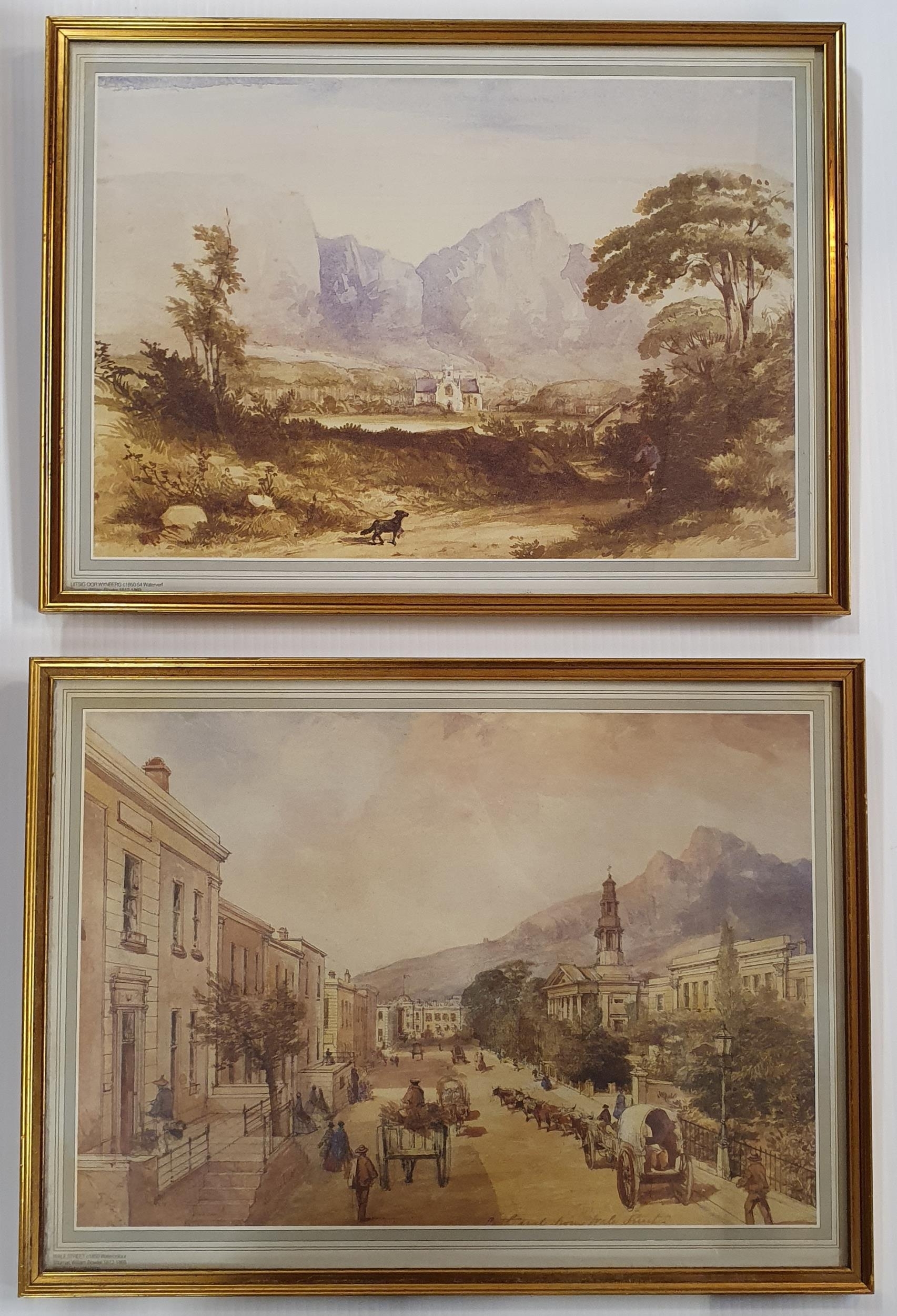 Thomas William Bowler | A set of six .Of South African Interest, Simons ...