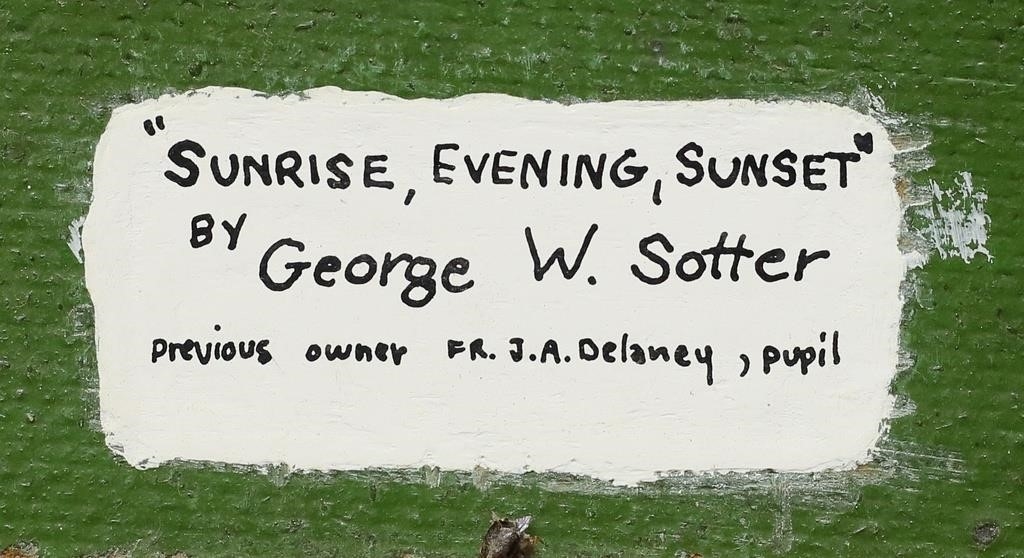 George William Sotter | 'Sunrise, Evening, Sunset' | MutualArt