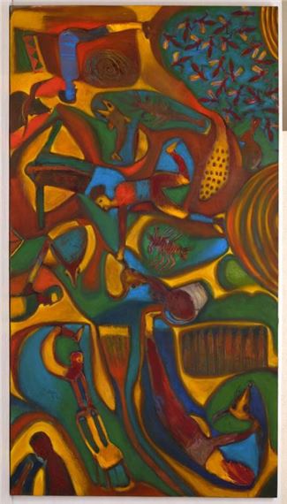 Víctor Chaca | Mercado de Juchitán | MutualArt