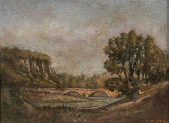 Gilbert Pastor | Roman Bridge II | MutualArt