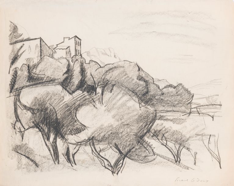 Charles Alexandre Picart le Doux | Black Castle of Cézanne (1936 ...