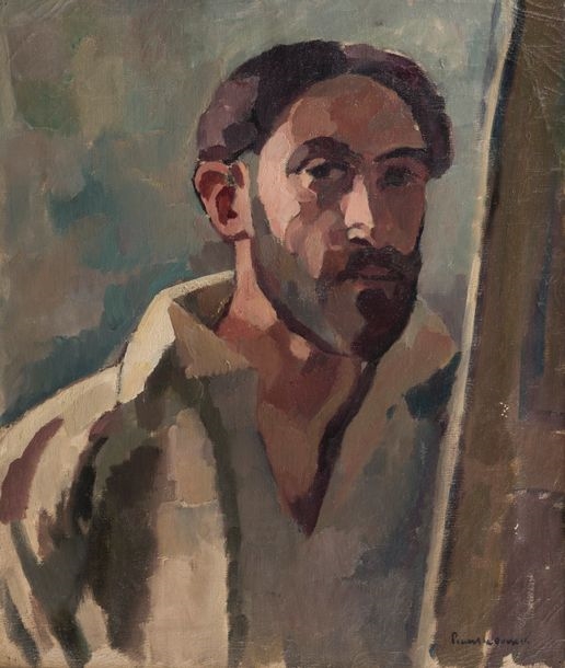 Charles Alexandre Picart le Doux | Self-portrait | MutualArt