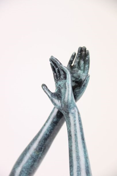 Ray Mondo | Young naked woman with raised arms | MutualArt