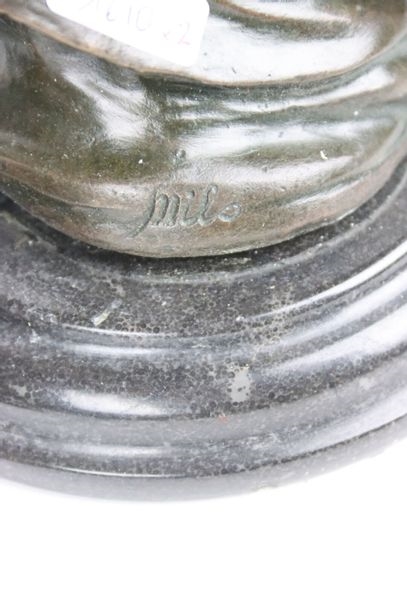 Milo Martin | Two young damsels with long dresses forming candleholders ...