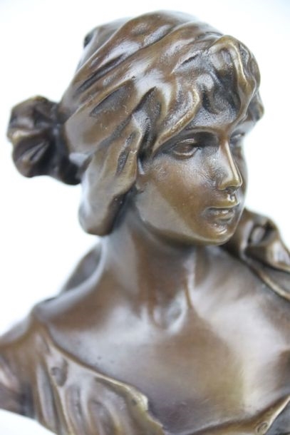 Helen Phillips | Bust of a young girl | MutualArt