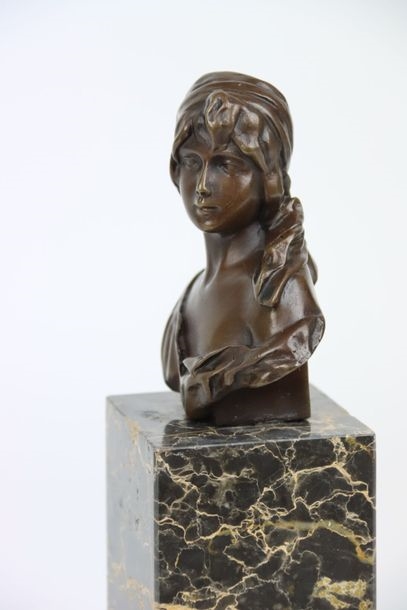 Helen Phillips | Bust of a young girl | MutualArt