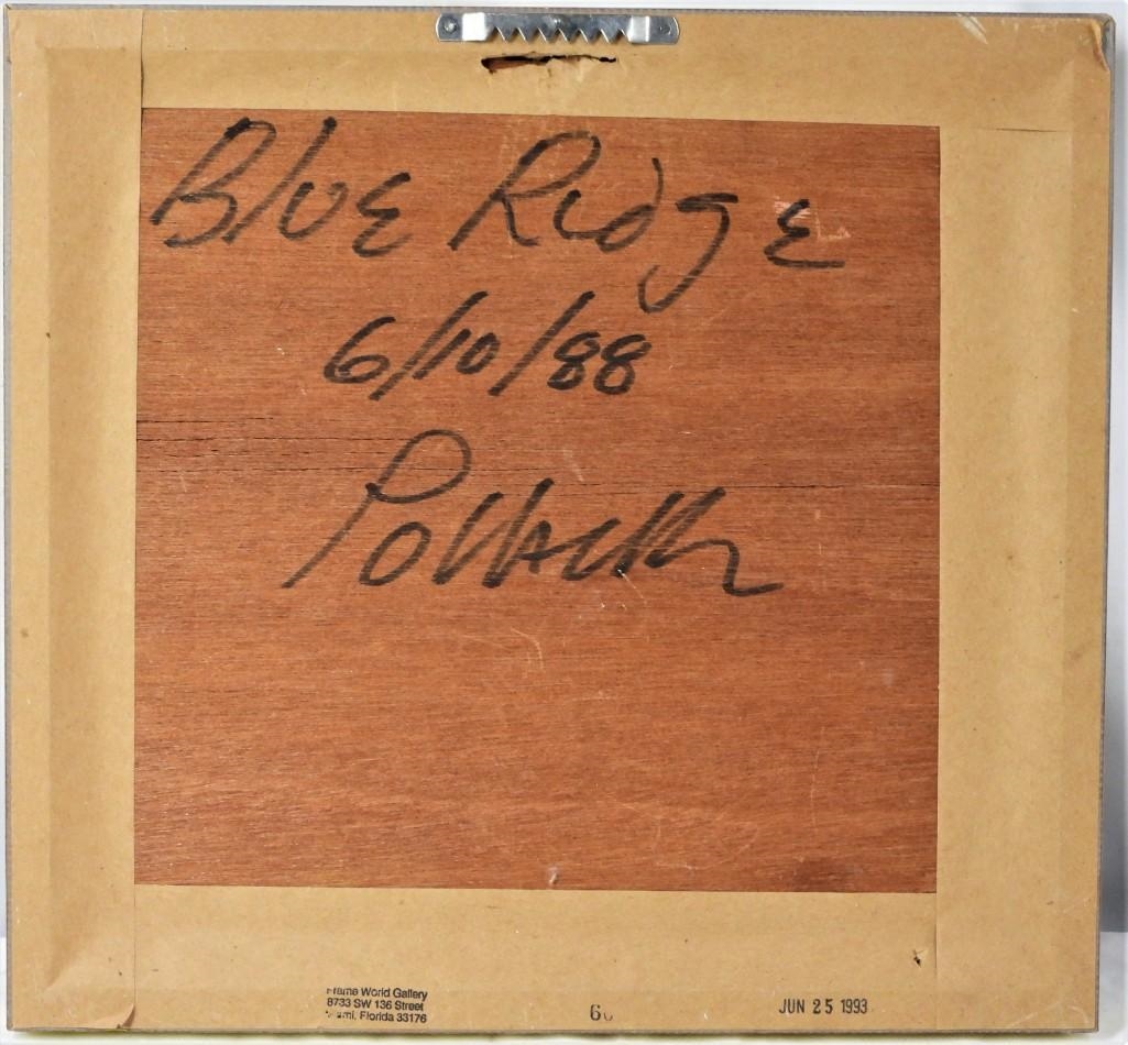 Reginald Pollack | BLUE RIDGE (1988) | MutualArt