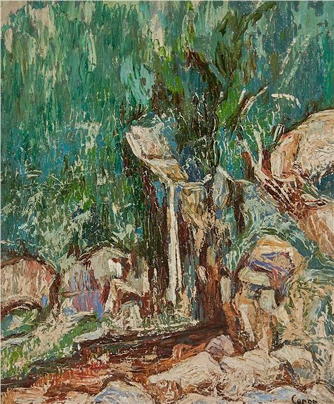 William Conor | Waterfall | MutualArt