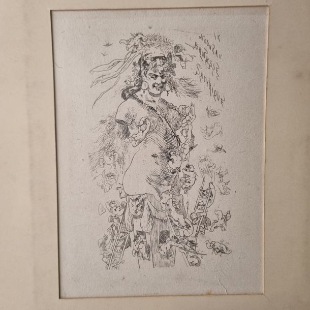 Félicien Rops | The new satyric parnassus (1866) | MutualArt