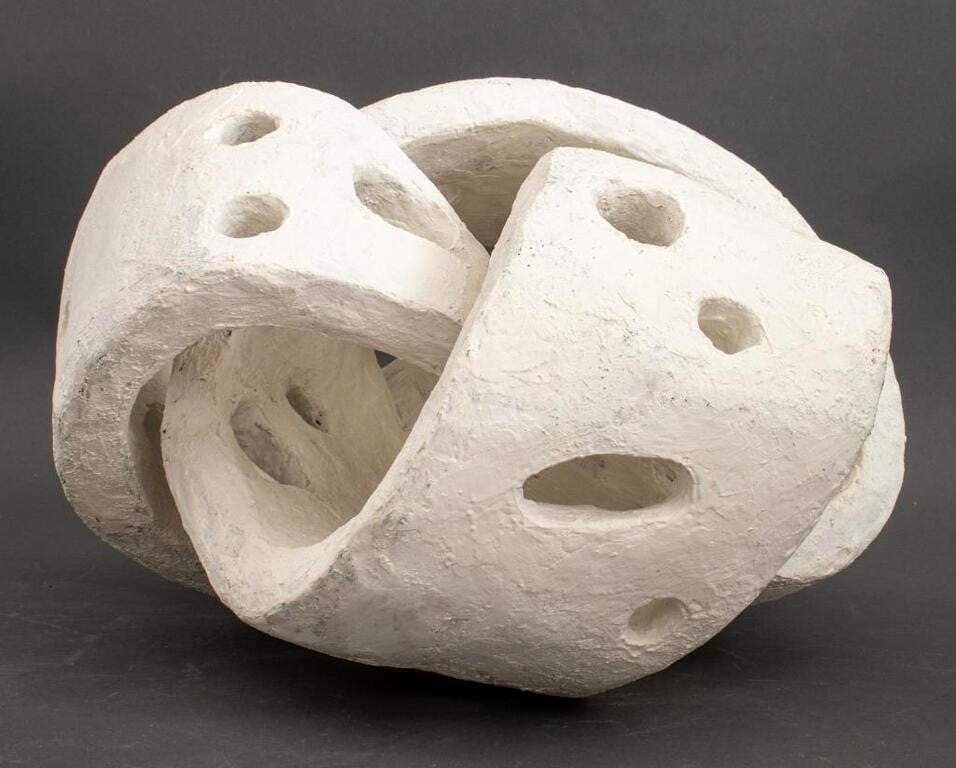 Elfi Schuselka | Elfi Schuselka Abstract Freeform Plaster Sculpture ...
