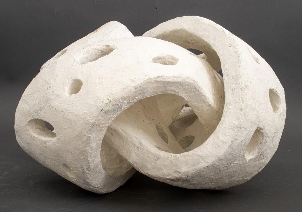 Elfi Schuselka | Elfi Schuselka Abstract Freeform Plaster Sculpture ...