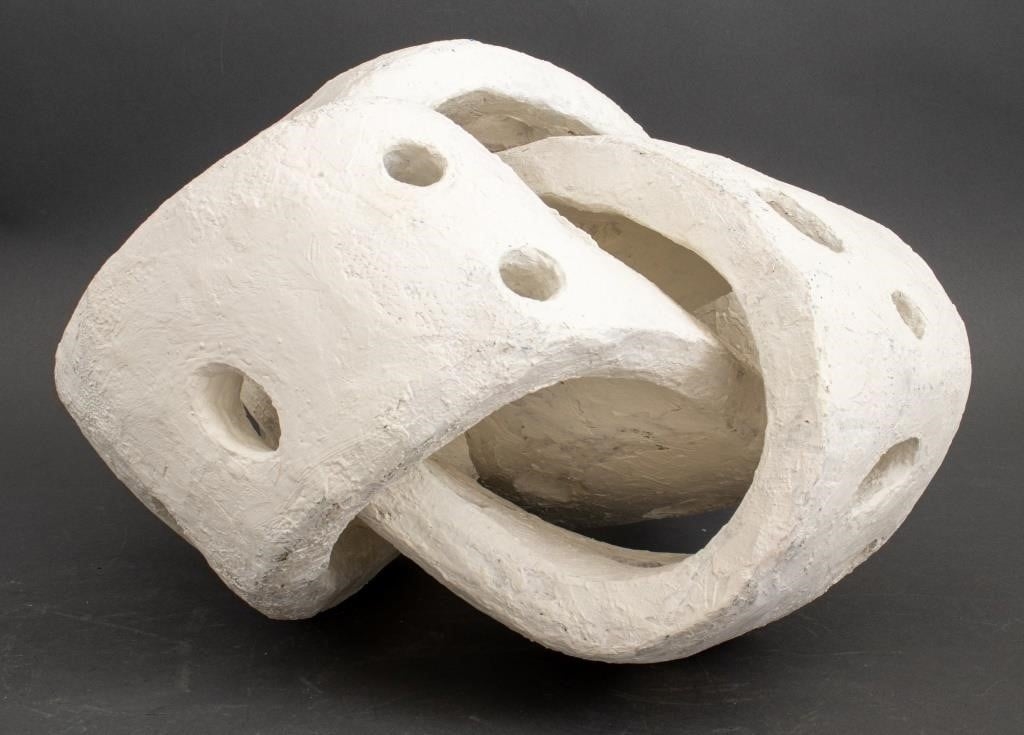 Elfi Schuselka | Elfi Schuselka Abstract Freeform Plaster Sculpture ...