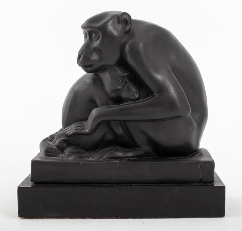 John Rattenbury Skeaping | Skeaping Wedgwood Monkey Sculpture | MutualArt