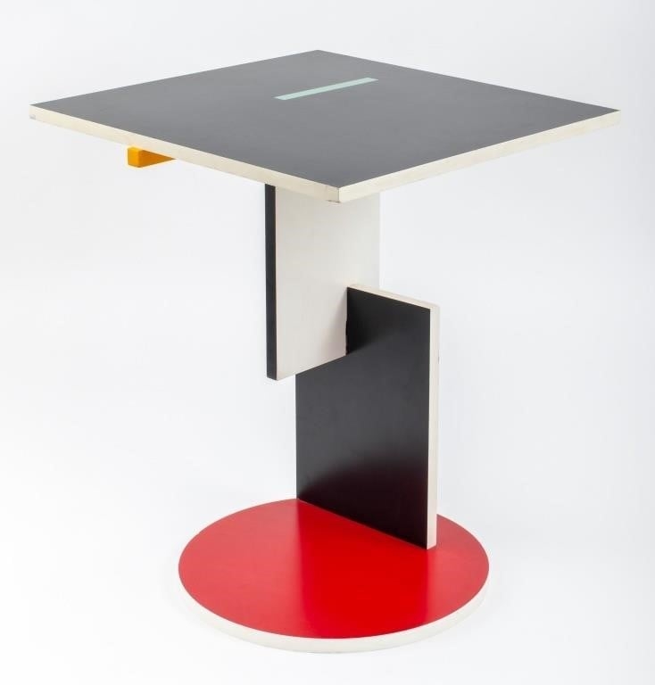 Gerrit Rietveld | Gerrit Rietveld De Stijl Schroeder Side Table (1921 ...