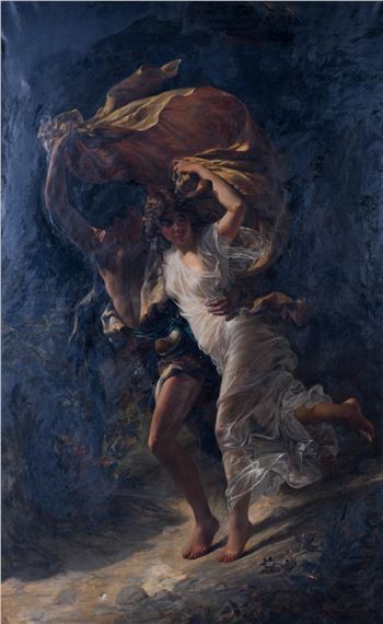 Pierre-Auguste Cot | The Storm | MutualArt