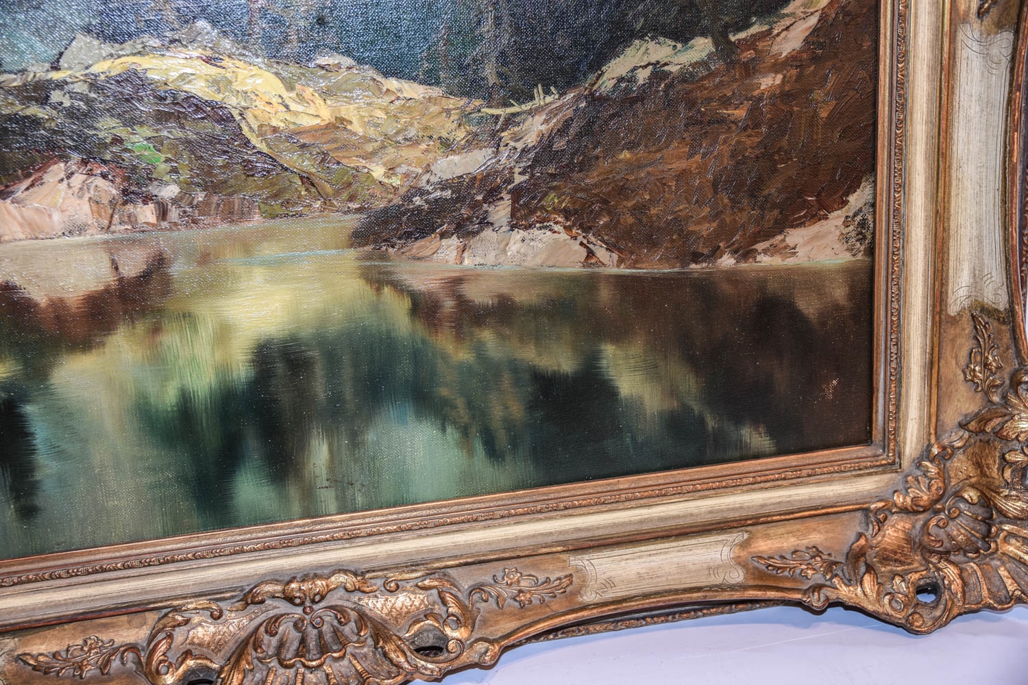 Arno Lemke | Gebirgsladschaft mit See. | MutualArt