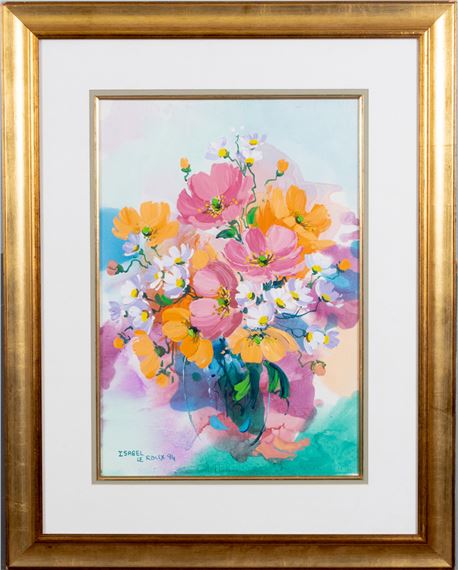 Isabel le Roux | still life of flowers (1994) | MutualArt