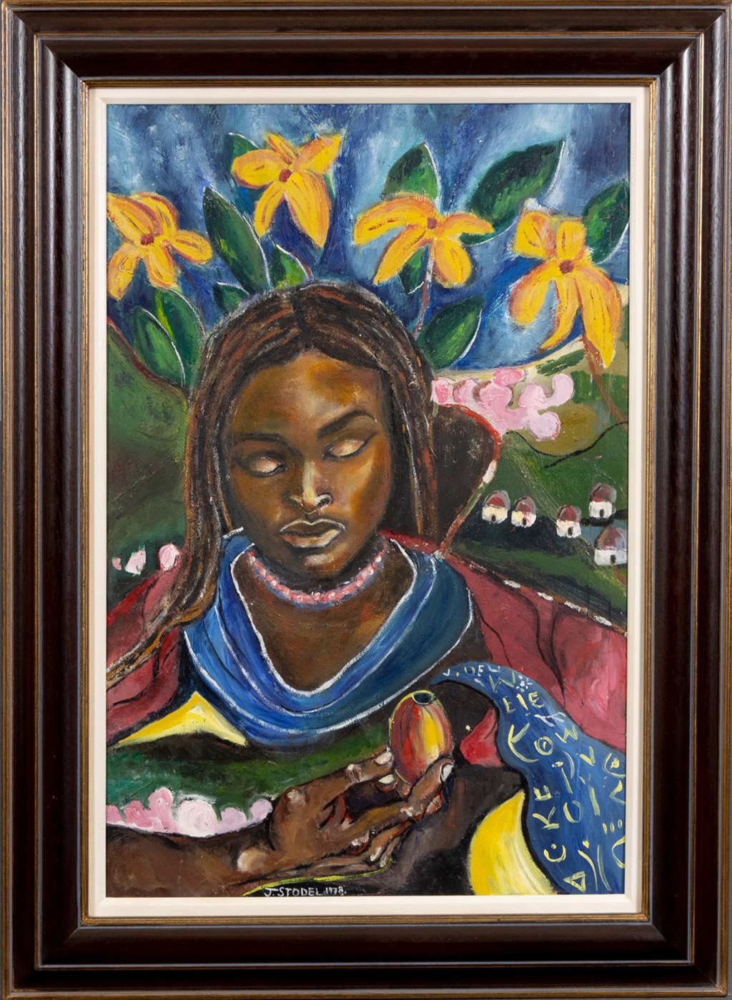 J. Stodel | portrait of an African lady (1978) | MutualArt