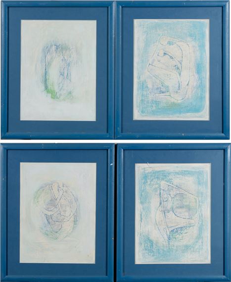 Ann Lindsell-Stewart | abstract figures (1970) | MutualArt