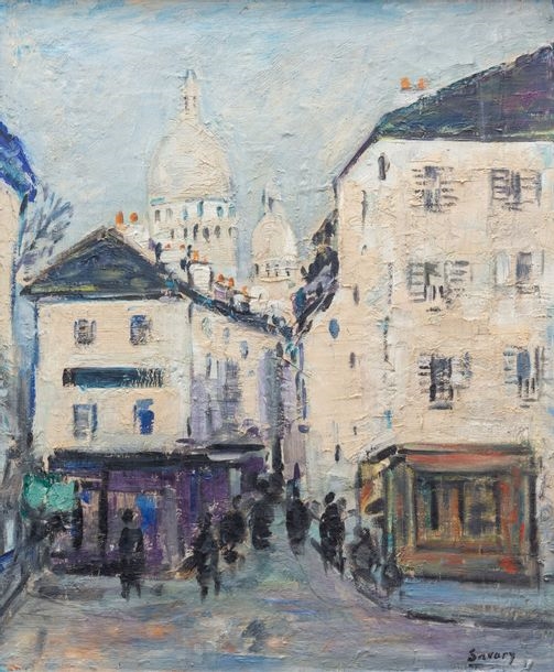 Robert Savary | Paris, Montmartre. | MutualArt