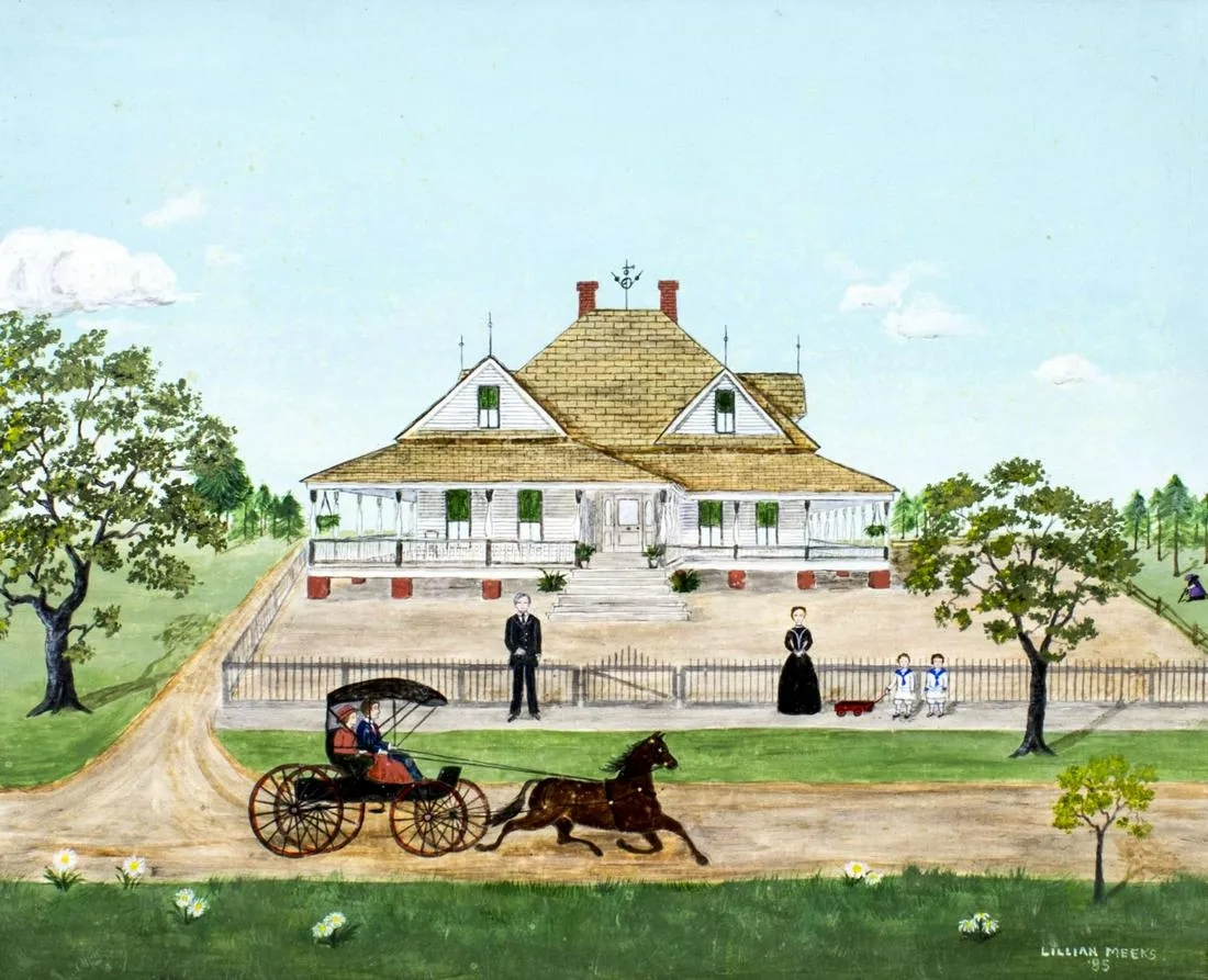 Liilian Meeks | The Home of Rev. Hymerick Meeks (1985) | MutualArt