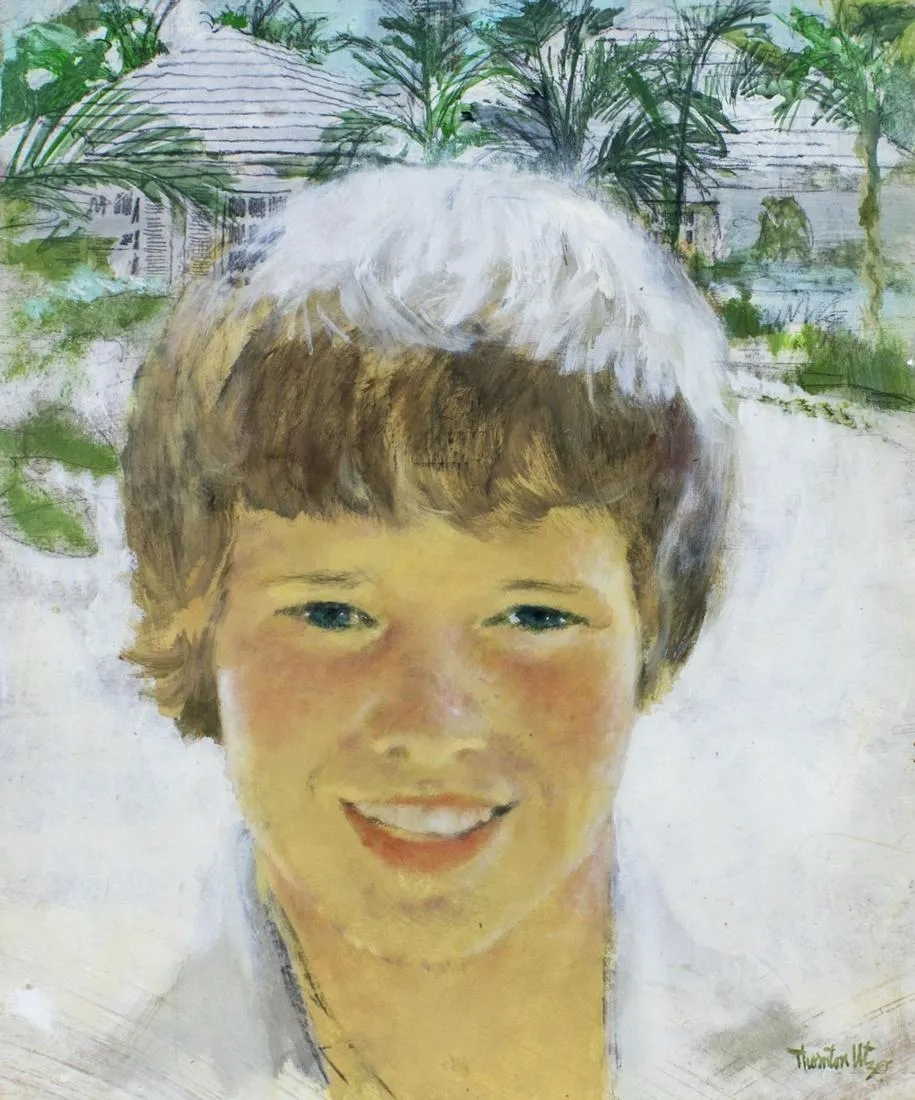 Thornton Utz | Portrait of Boy | MutualArt