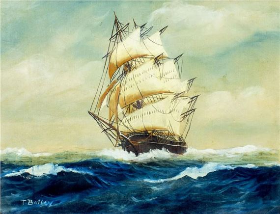 T. Bailey | Sail Ship | MutualArt