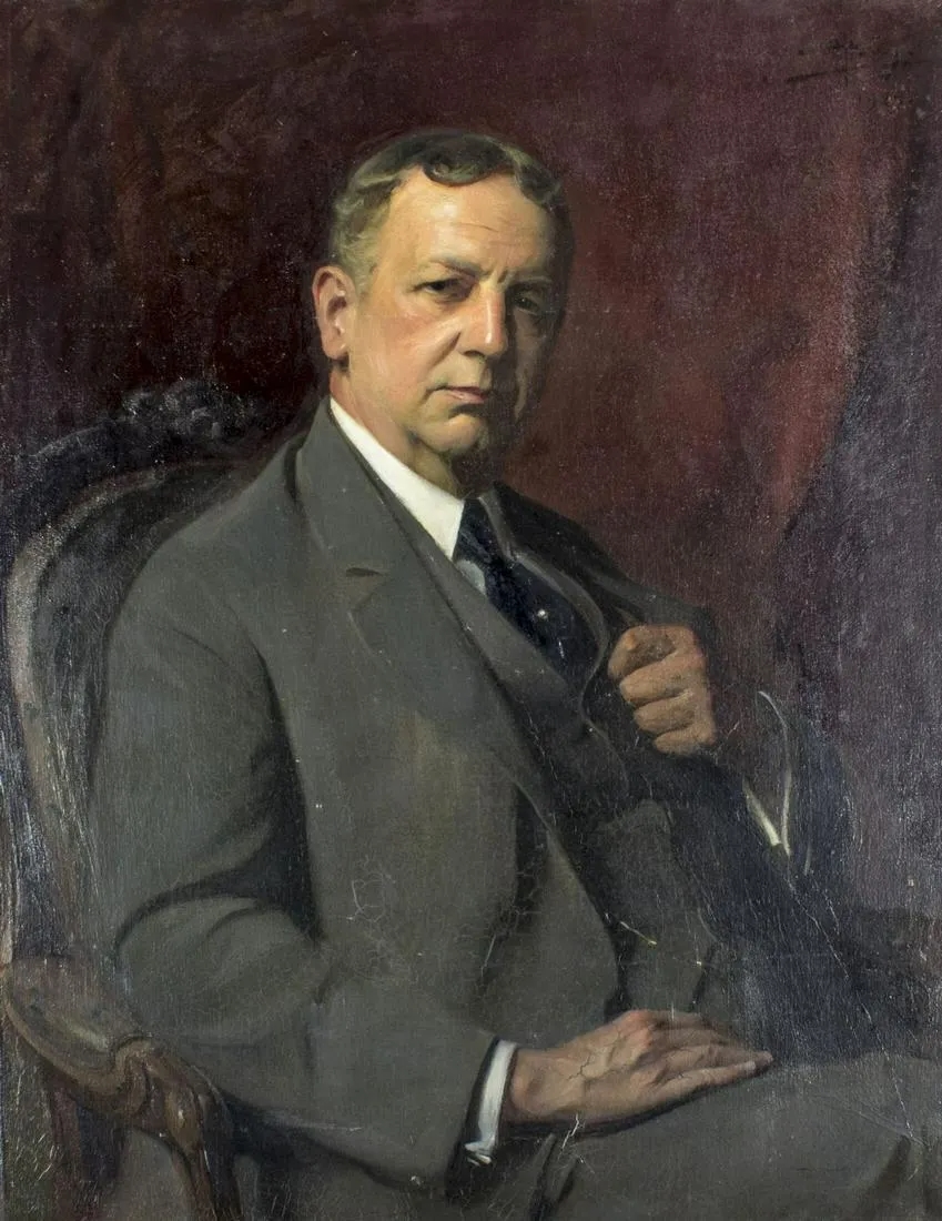 Alfred Georges Hoen | Portrait of Jerome H Remick, Sr (1929) | MutualArt