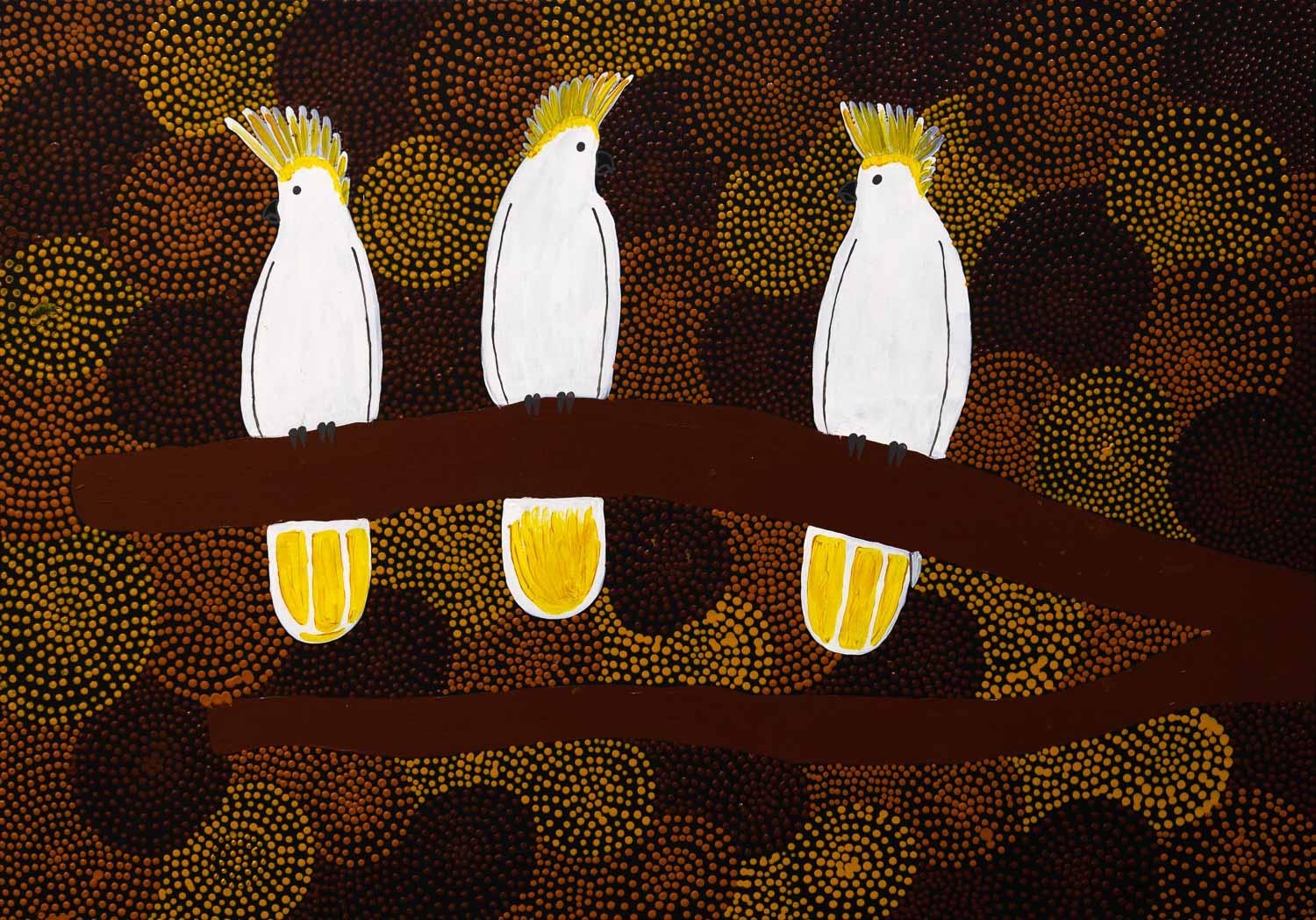 Jesse Anne Hayes | Cockatoo Dreaming (2021) | MutualArt