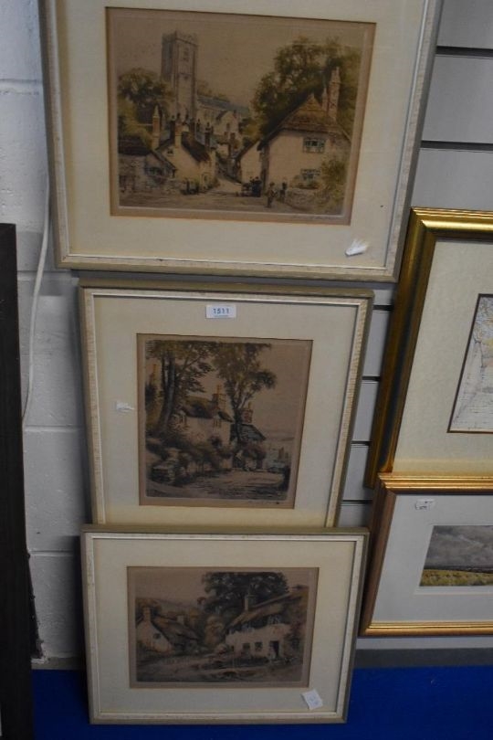 Henry G. Walker | three etchings | MutualArt