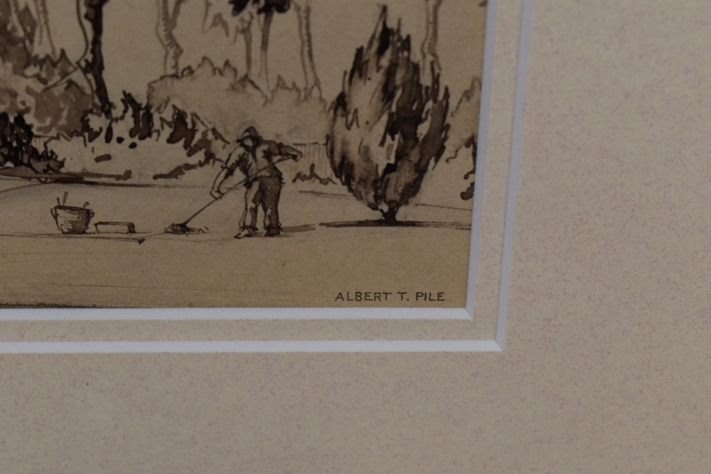 Albert Thomas Pile | a view of St Martin's | MutualArt