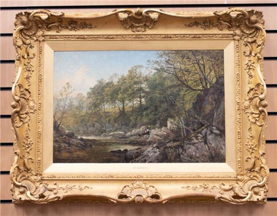 Benjamin Williams Leader | Benjamin W Leader RA (1831-1923) River ...