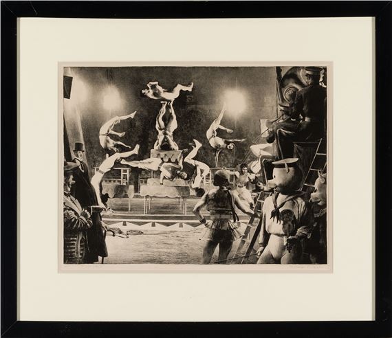 Robert Riggs | Tumblers (1934) | MutualArt