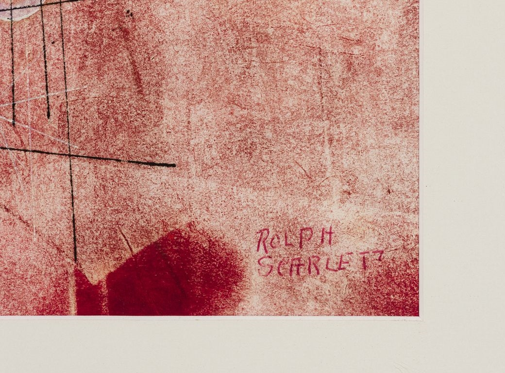 Rolph Scarlett | Red Abstraction | MutualArt