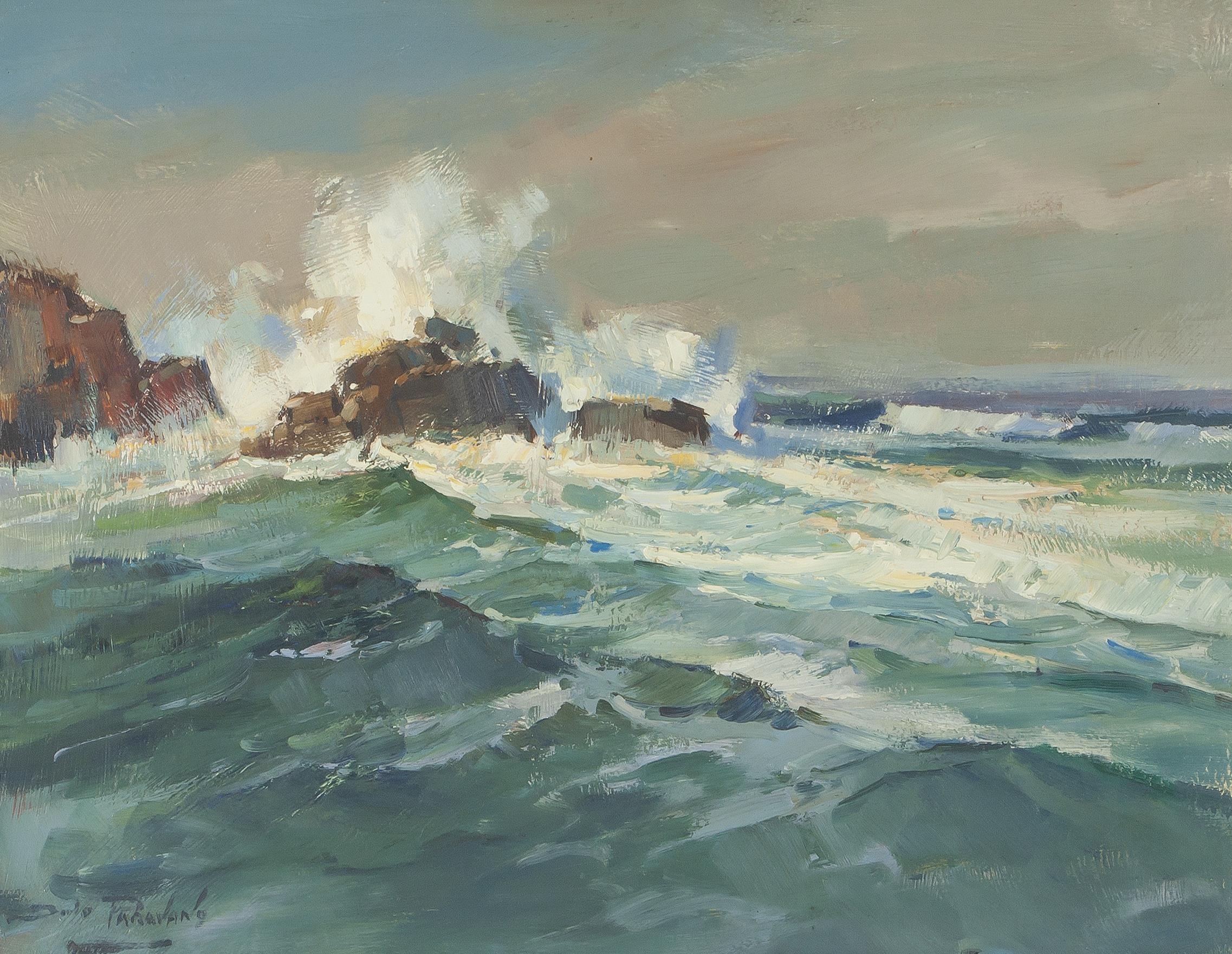 Dino Paravano | ) CRASHING WAVES | MutualArt