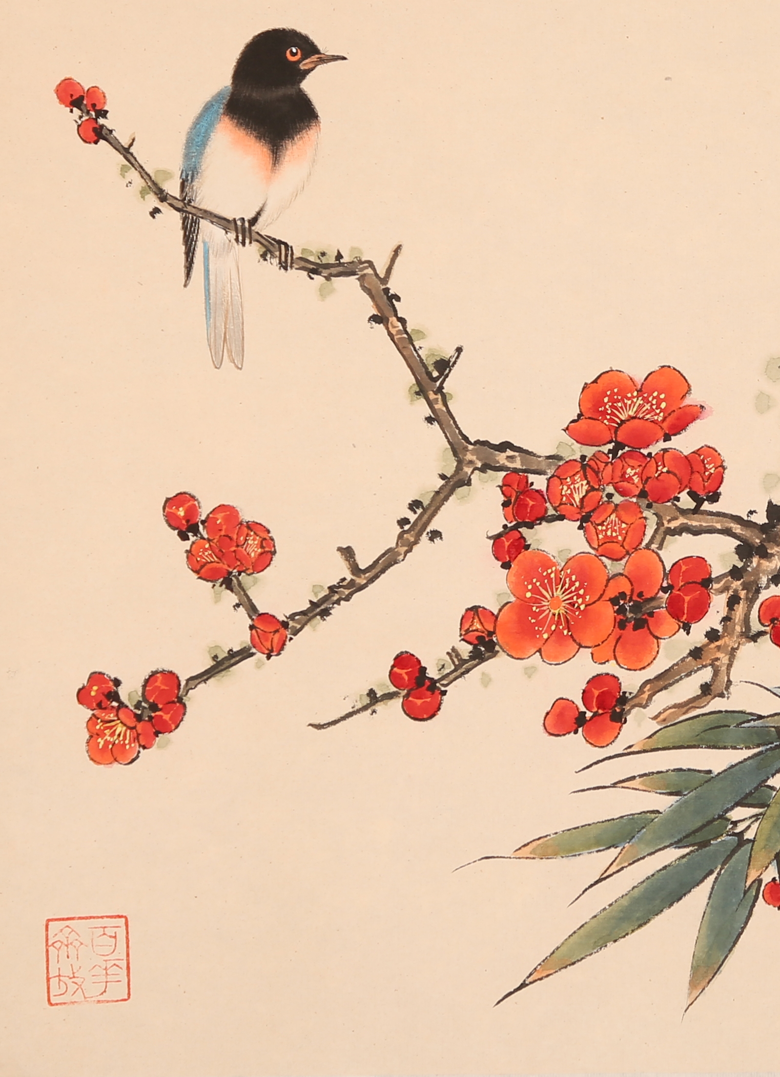 Tian Shiguang | BIRD AND FLOWERS | MutualArt